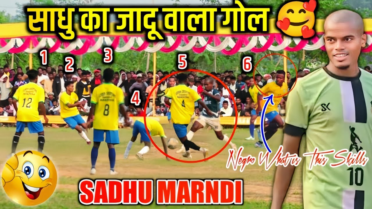 Sadhu Marndi Ka Best Goal 😲 And Sadhu Marndi Ka Skills Match 2024 ...