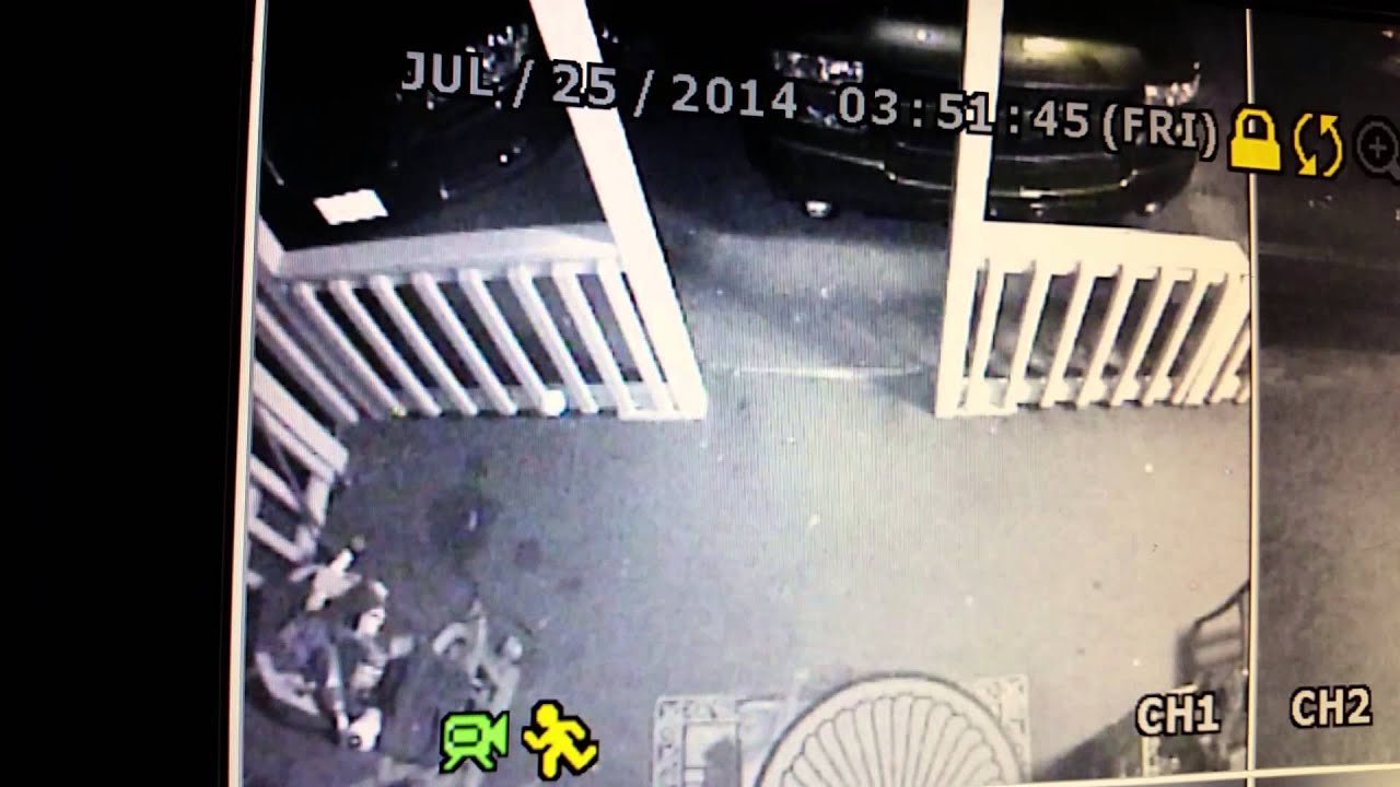 Ghost caught on surveillance camera 2014(1) - YouTube