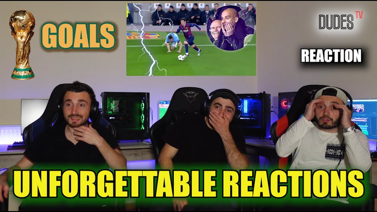 REACTIONS | Unforgettable Reactions to Goals Scored in Football ...