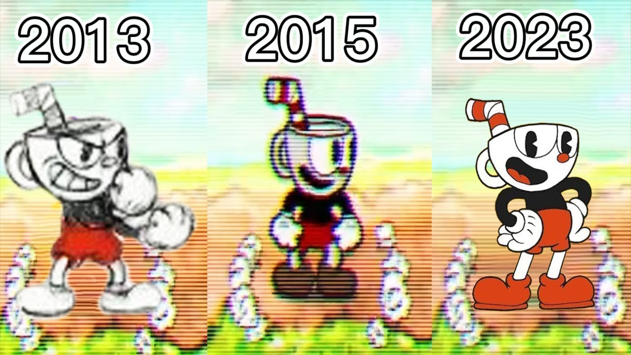 Evolution of Cuphead + DLC 2013-2022 - YouTube