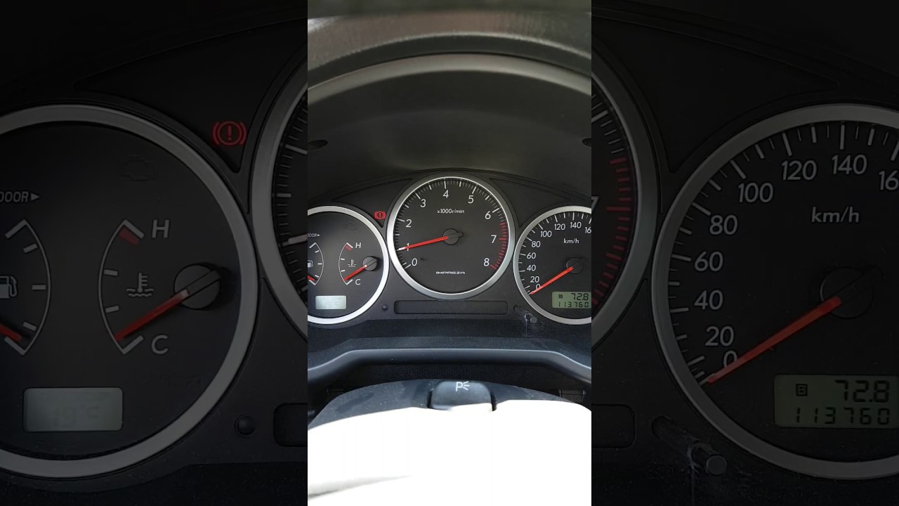 Subaru WRX 2007 Idle jumping issue when cold - YouTube