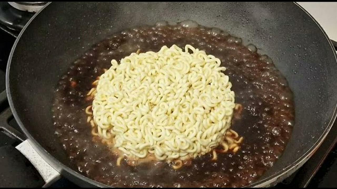 자장면 집에서 맛있게 만드는 법 - YouTube