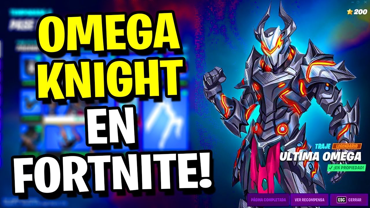 OMEGA KNIGHT LLEGA A FORTNITE...!? - YouTube
