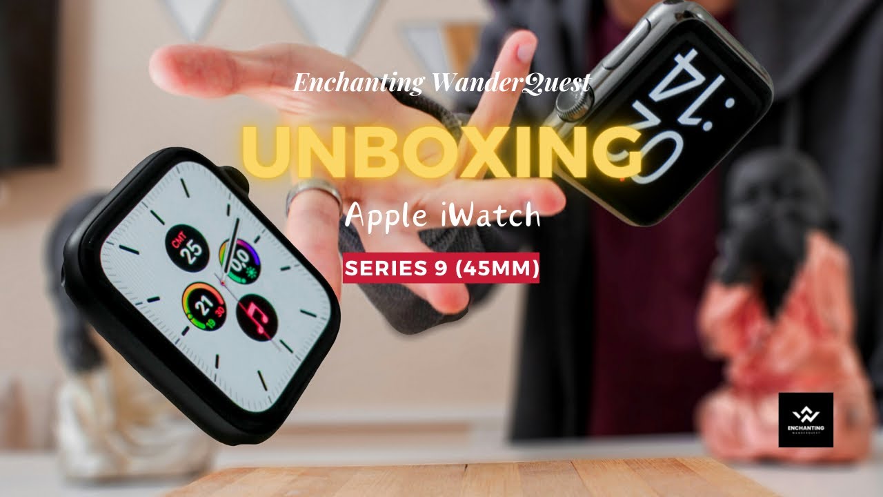 Apple iWatch Series 9 (45mm) Unboxing & FIRST LOOK (USA Version ...