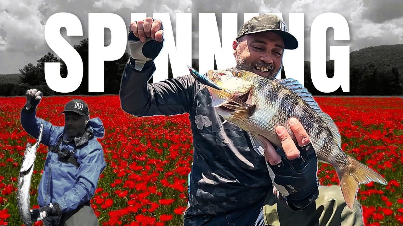 Ψαρεμα SPINNING με ΝΕΟ ΤΕΧΝΗΤΟ Πλανα απιστευτης φυσικης ομορφιας - YouTube