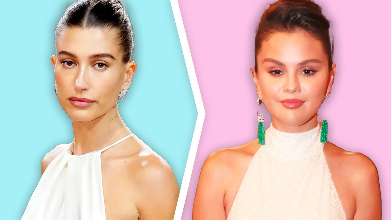 10 Times Hailey Bieber Copied Selena Gomez - YouTube