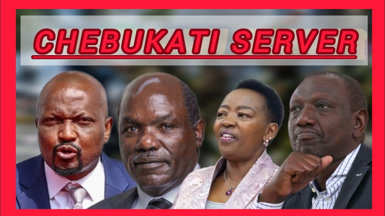 CHEBUKATI Server BOMBSHELL! Ruto SHOCKED as EX CS Moses Kuria EXPOSE ...