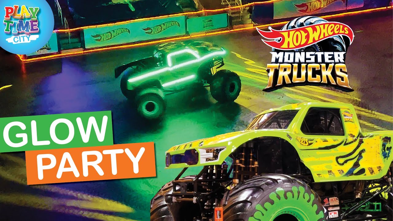 YOU’RE INVITED!!! Hot Wheels Monster Trucks Live GLOW PARTY - YouTube