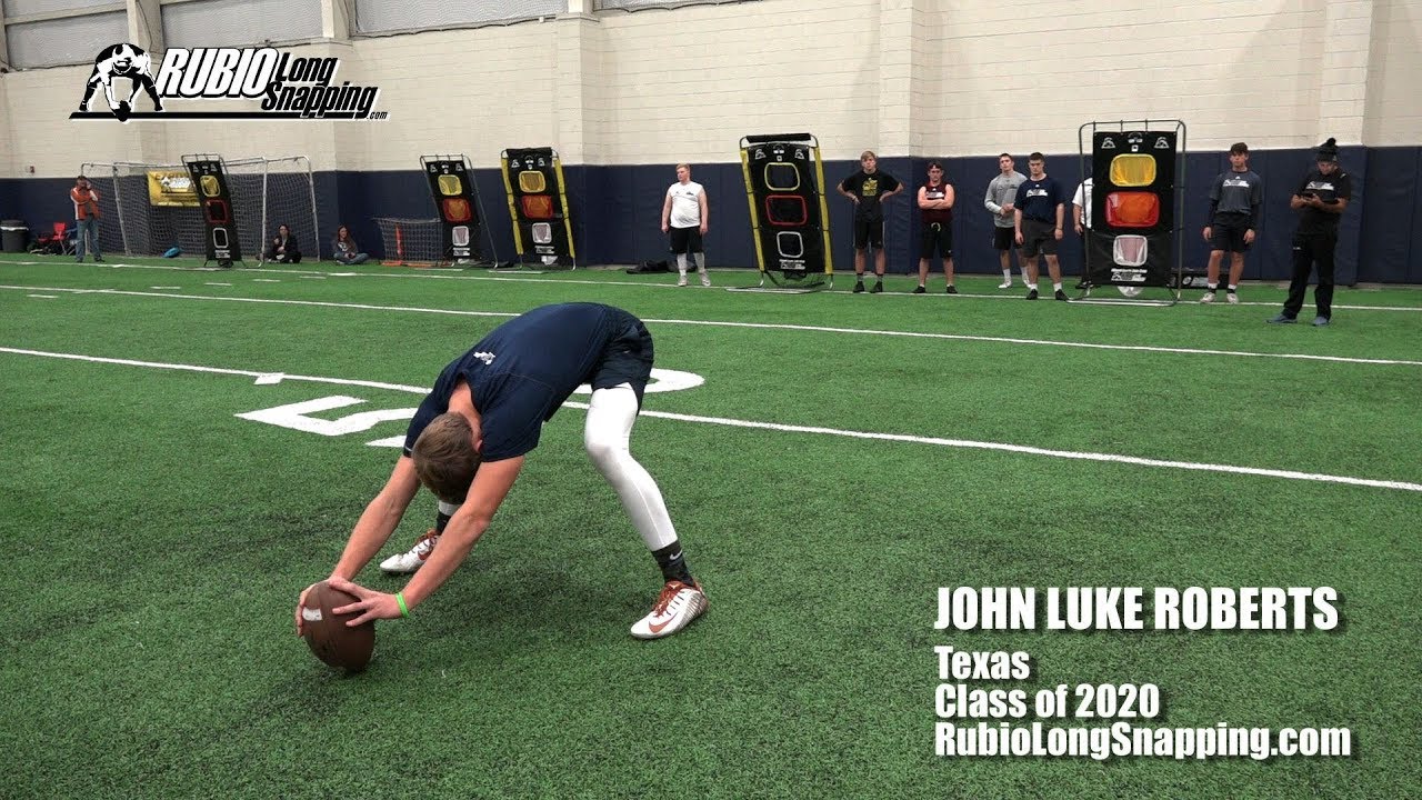 John Luke Roberts - Long Snapper - YouTube