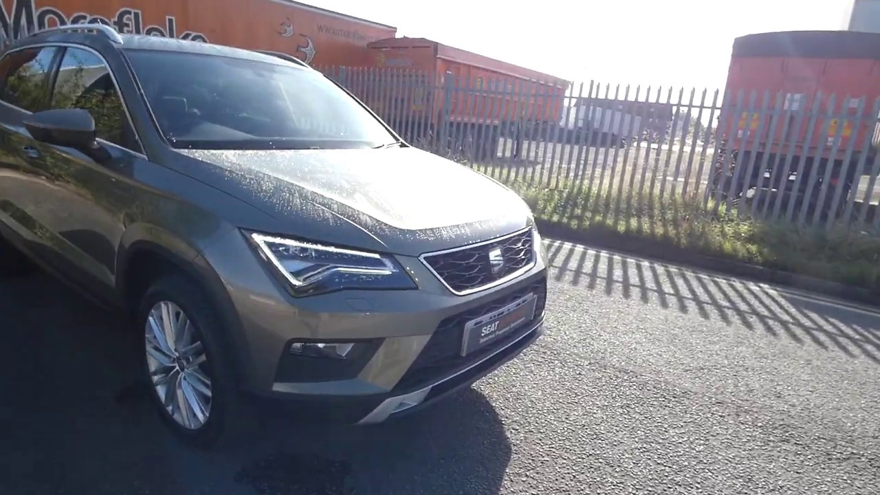 2017 SEAT Ateca Estate Xcellence 1.4l For Sale at Crewe SEAT - YouTube
