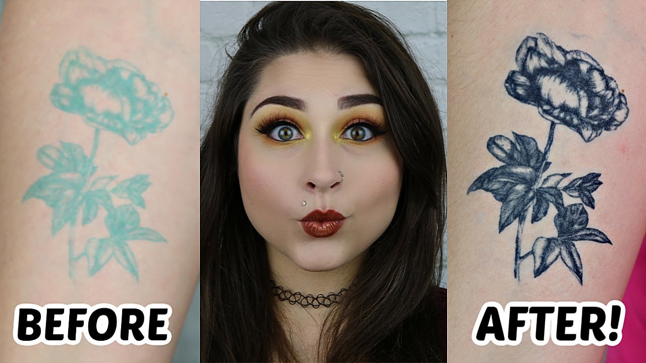 TRYING TATTOOS | Inkbox Tattoos | Tattoos That Aren't Forever ...