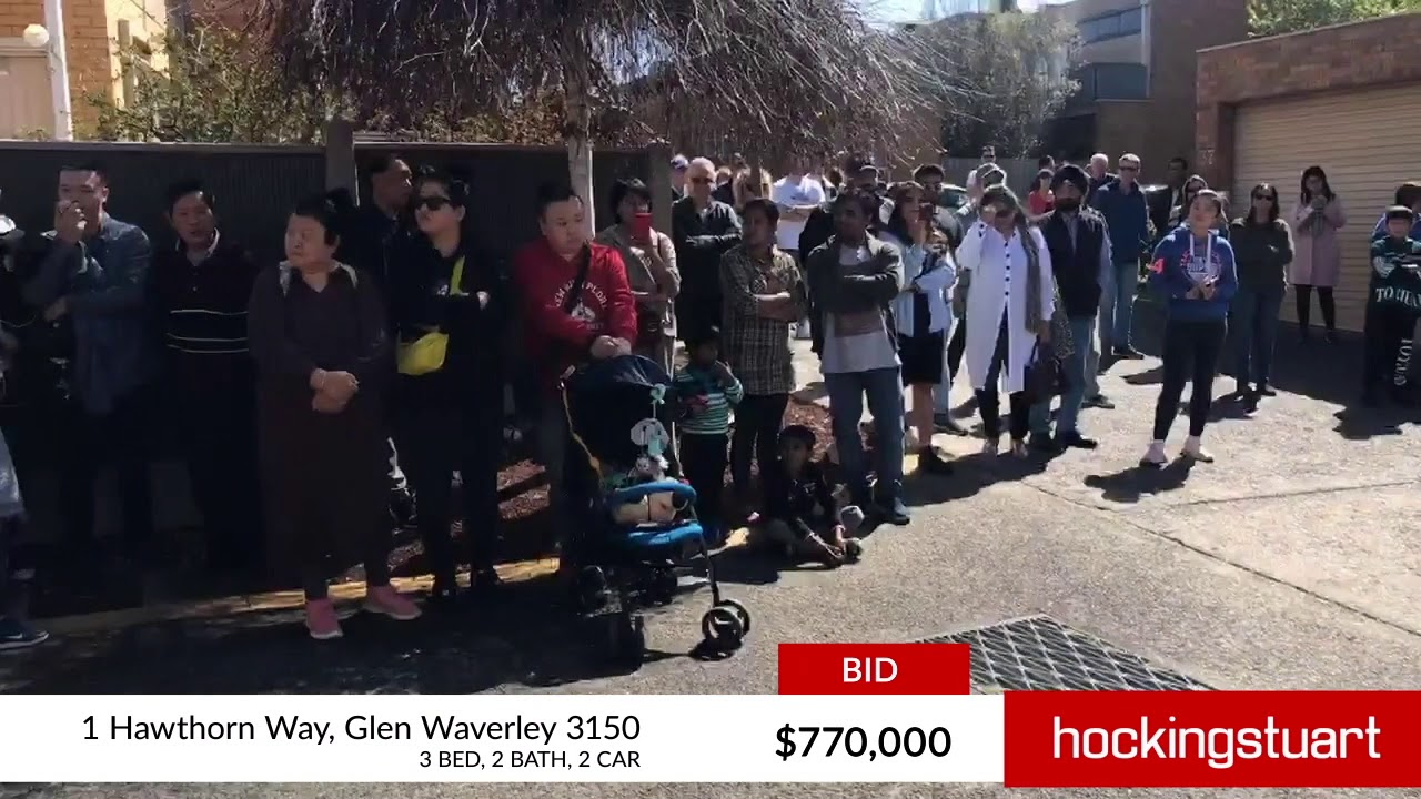 Auction Highlights | 1 Hawthorn Way, Glen Waverley | Nick Goold 0408 ...