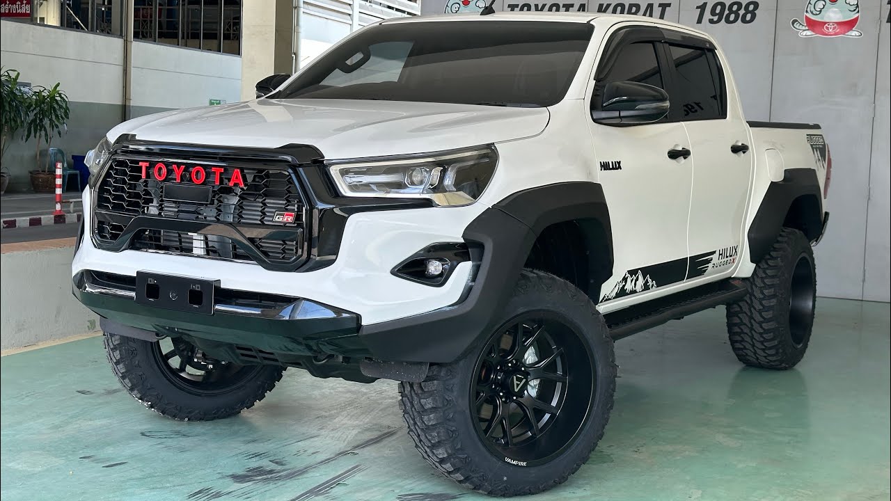 #รีวิว REVO 4 ประตู ยกสูงแต่งเต็ม GRS #toyota #revo #revo4ประตู #revo ...