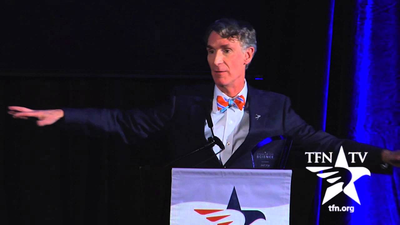 Bill Nye the Science Guy at TFN's EPIC Evening - YouTube