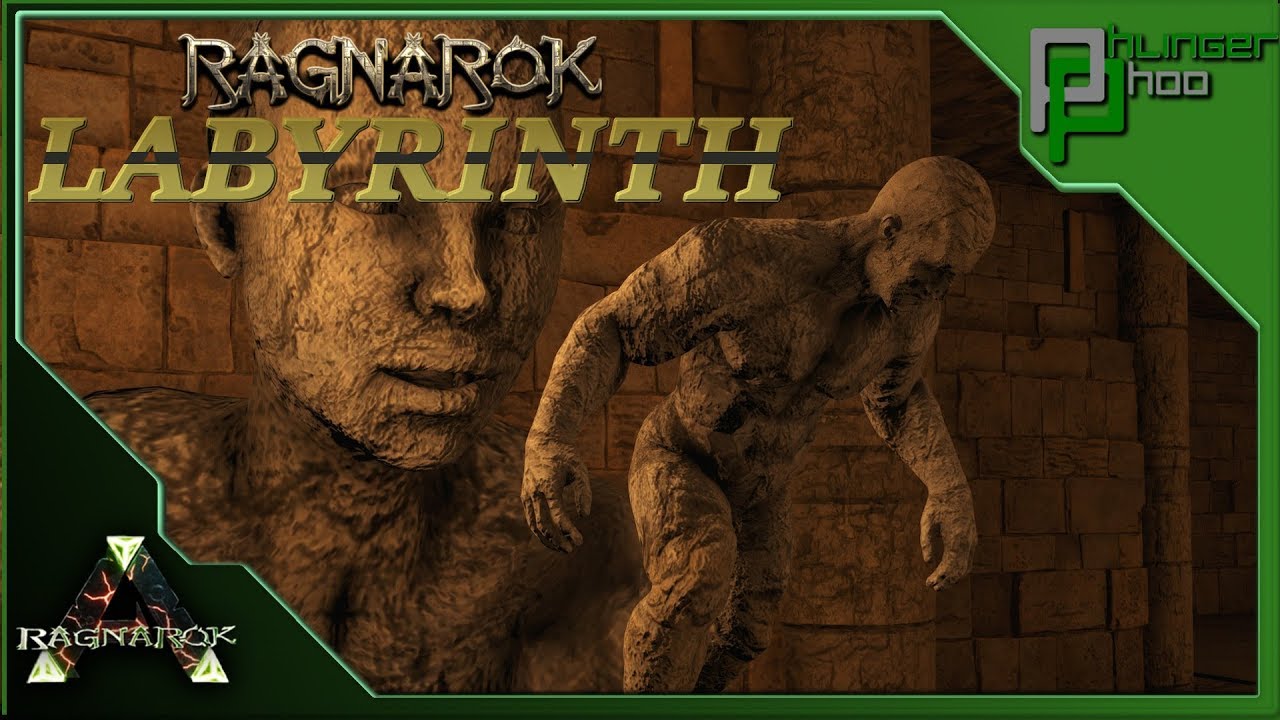 Ark: Ragnarok - Exploring the Labyrinth Dungeon with Jimbob and Syntac ...