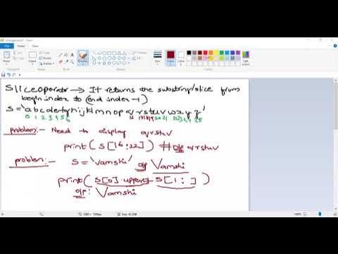 STRINGS IN PYTHON - 3 | By Mr. G. Vamshi Krishna | MRCET - YouTube