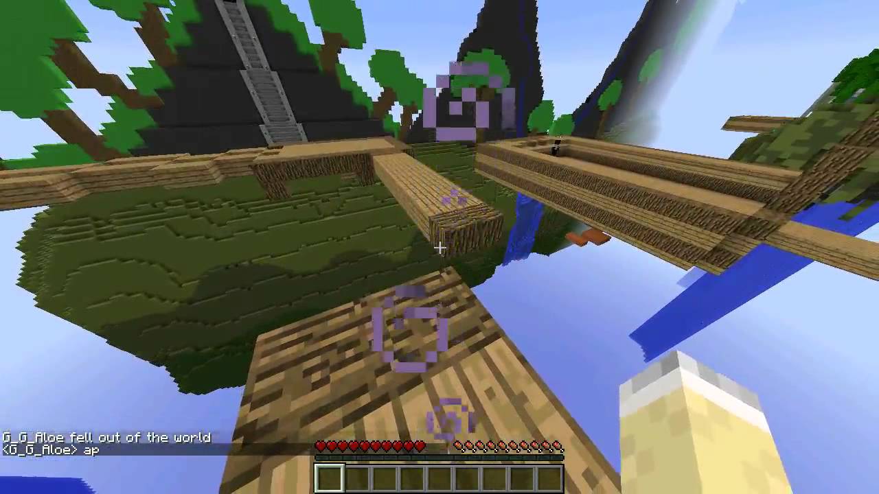 애플의 마인크래프트 SUPER STEVE RUNNER 맵 플레이 - YouTube