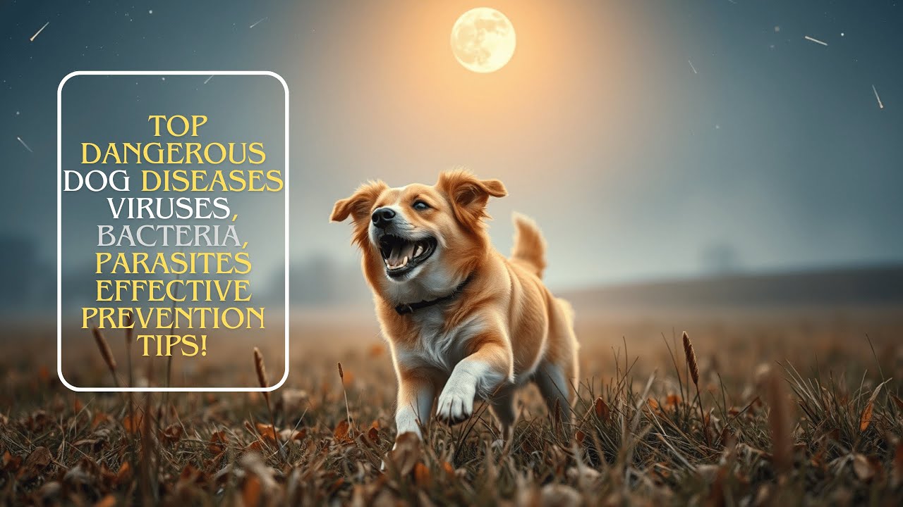 DOG !!!🐶 Top Dangerous Dog Diseases: Viruses, Bacteria, Parasites ...