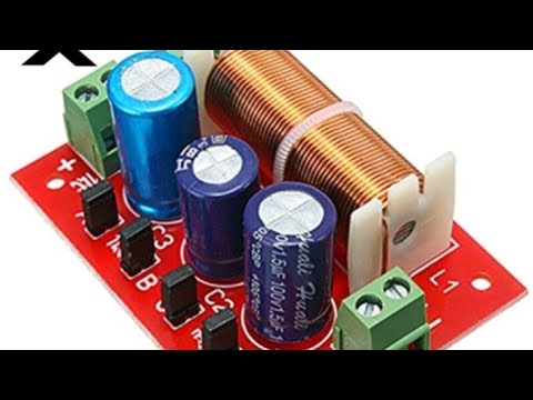 crossover deviding network for speaker available sa shopee - YouTube