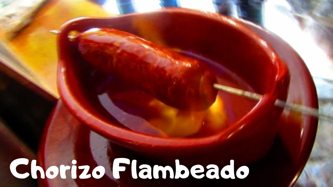 Opciones para el aperitivo: Chorizo flambeado. Degústalo en La Bruja de ...