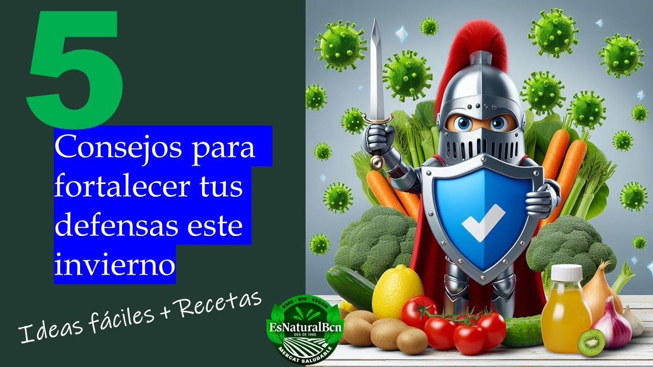 🍊💪 5 consejos para fortalecer tus defensas este invierno🌿 - YouTube