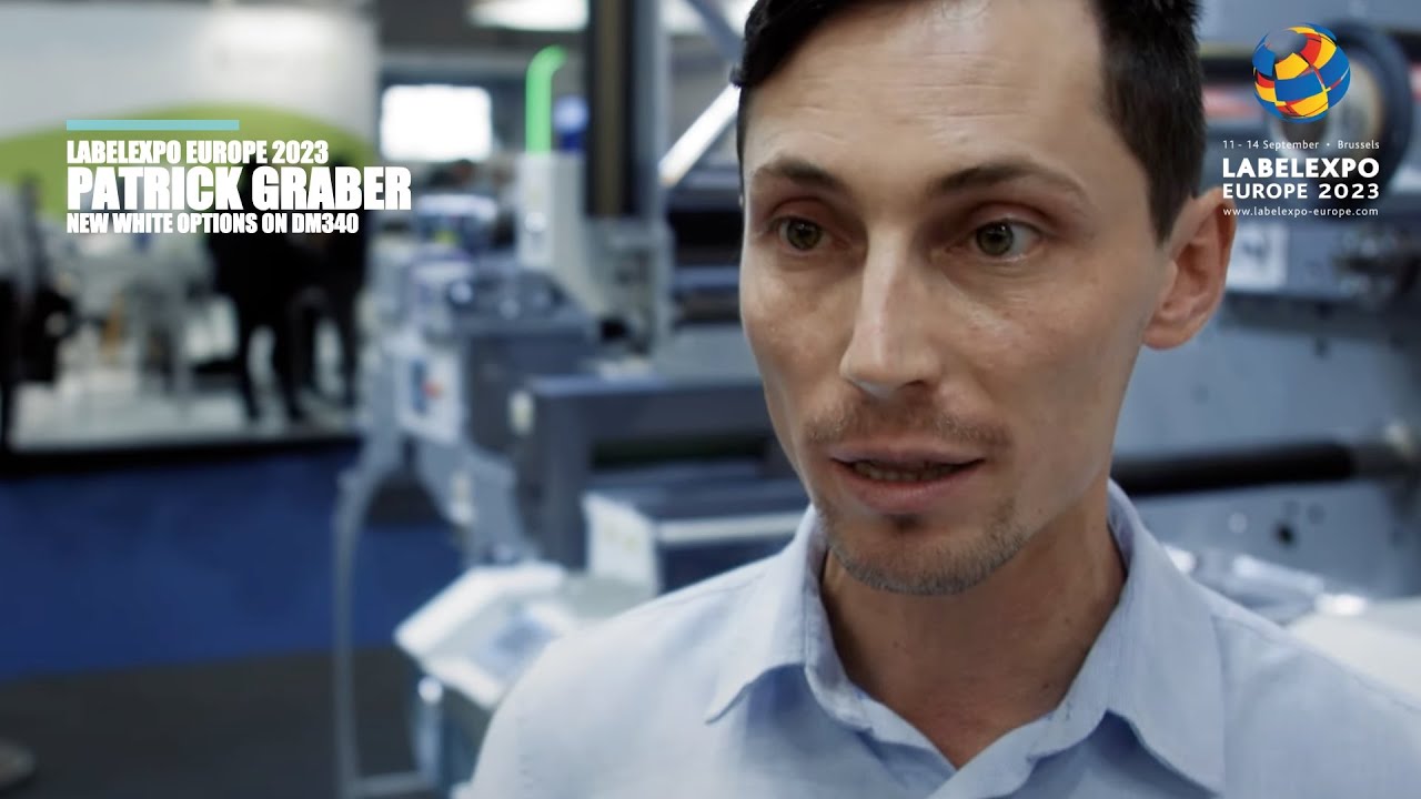 New White Options on DM340 · Patrick Graber · BOBST · LabelExpo Europe ...