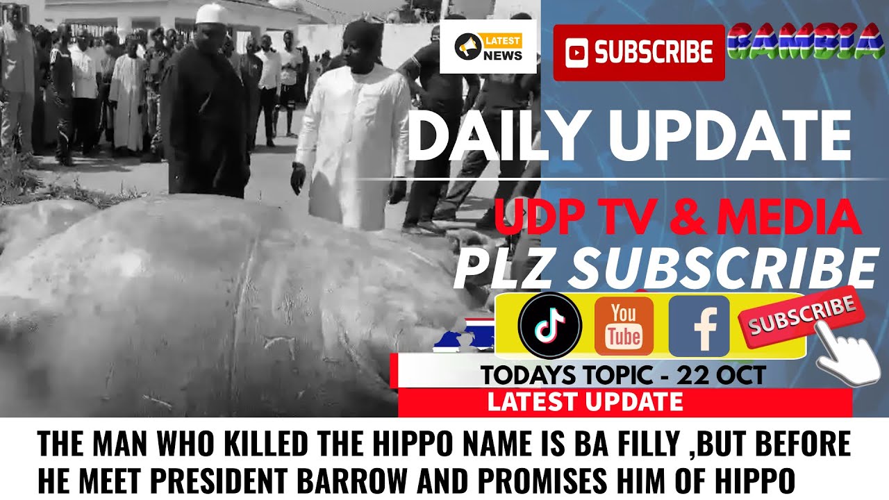 THE MAN WHO K!LLED THE HIPPO IS BA FILLYBUT BEFORE HE MEET BARROW AND ...
