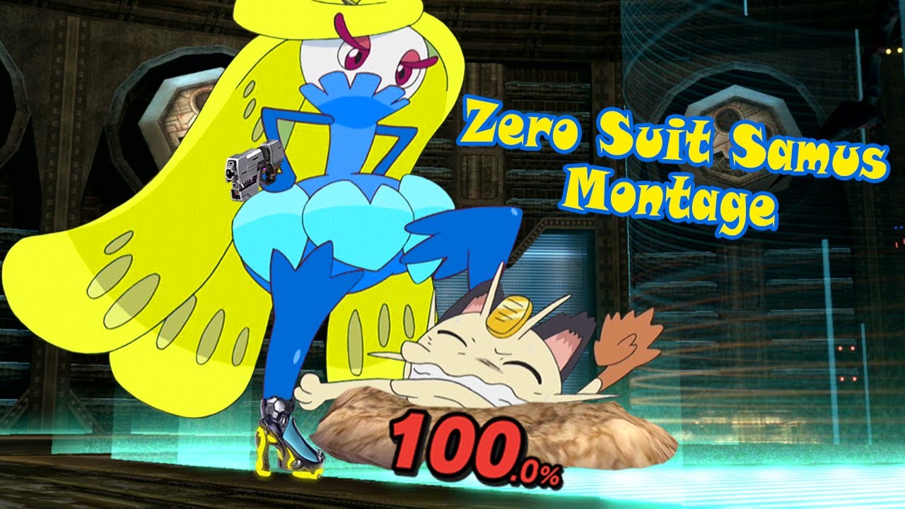 A Beauty Galactic Warrior (Smash Ultimate Zero Suit Samus Montage ...