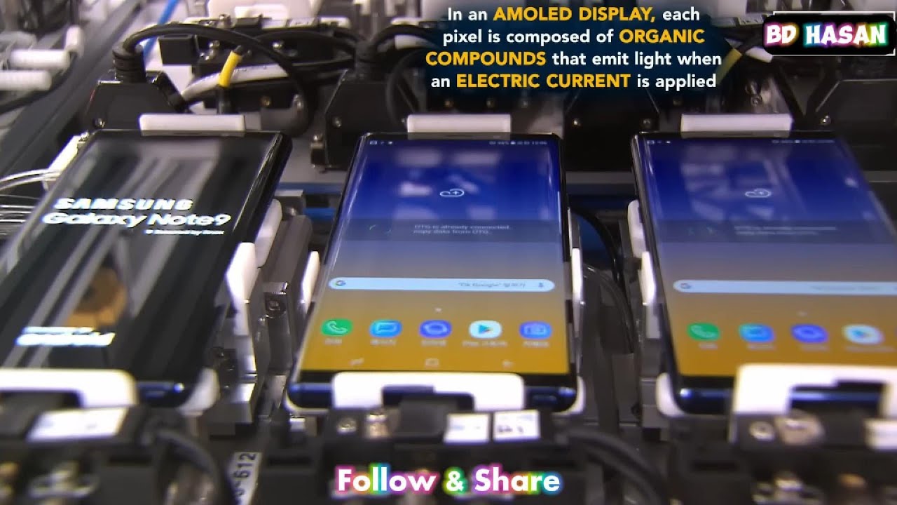 Inside Samsung Futuristic Factory Building - YouTube