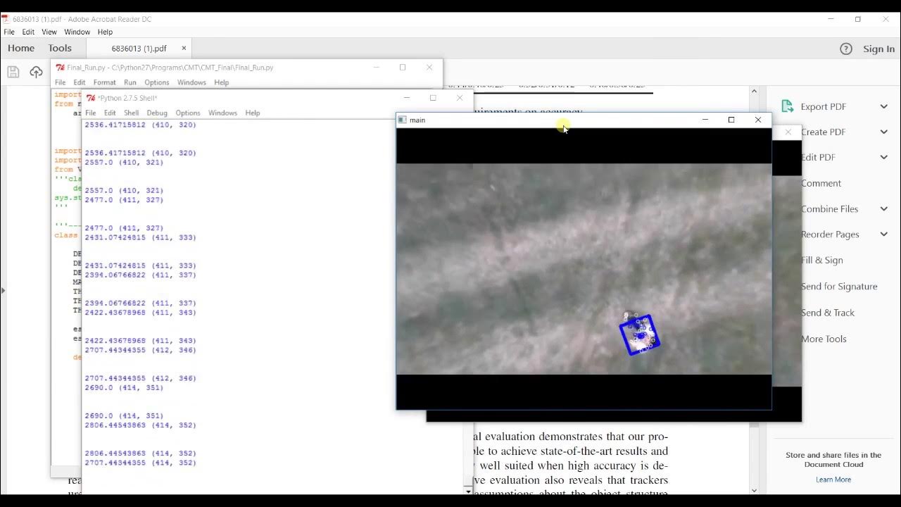 Aerial Surveillance using OpenCV - YouTube