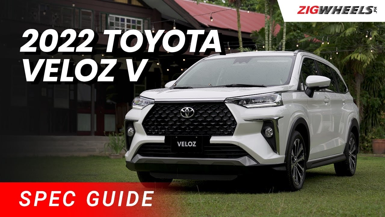Toyota Veloz V 2022 Spec Guide | Zigwheels.Ph - YouTube