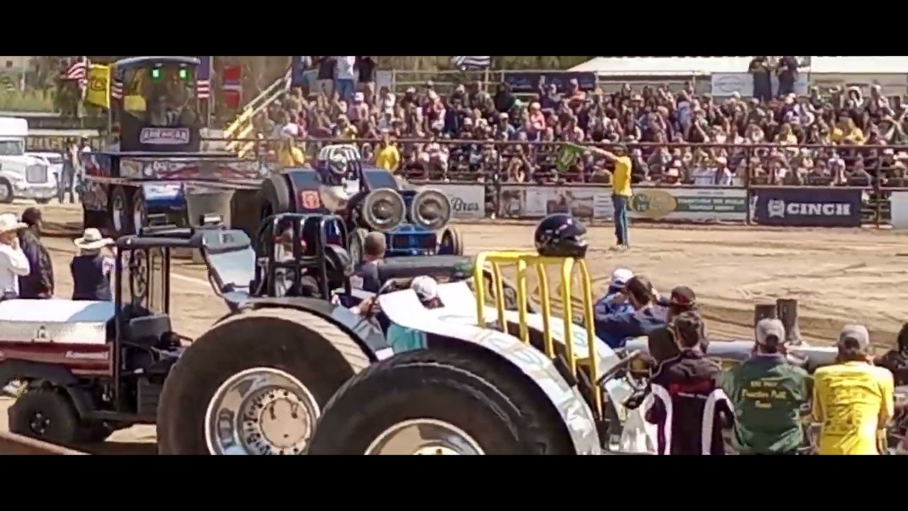 Cal poly tractor pulls 2023, jet tractor - YouTube