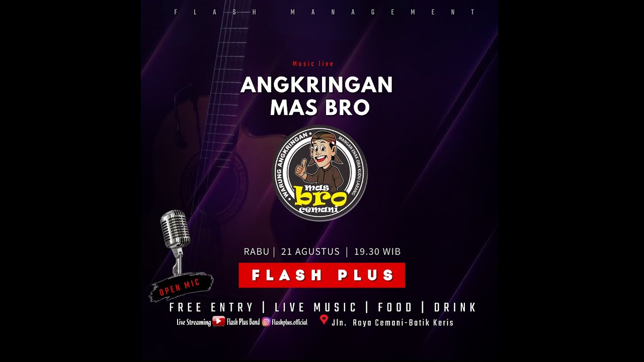 LIVE STREAMING FLASH PLUS | 11 SEPTEMBER 2024 @angkringanmasbro - YouTube