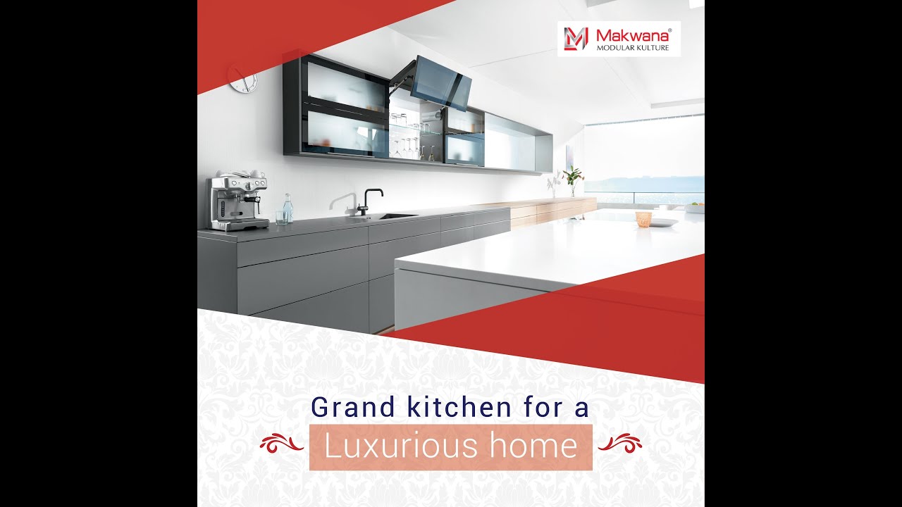 Makwana Modular Kitchen Showroom - YouTube