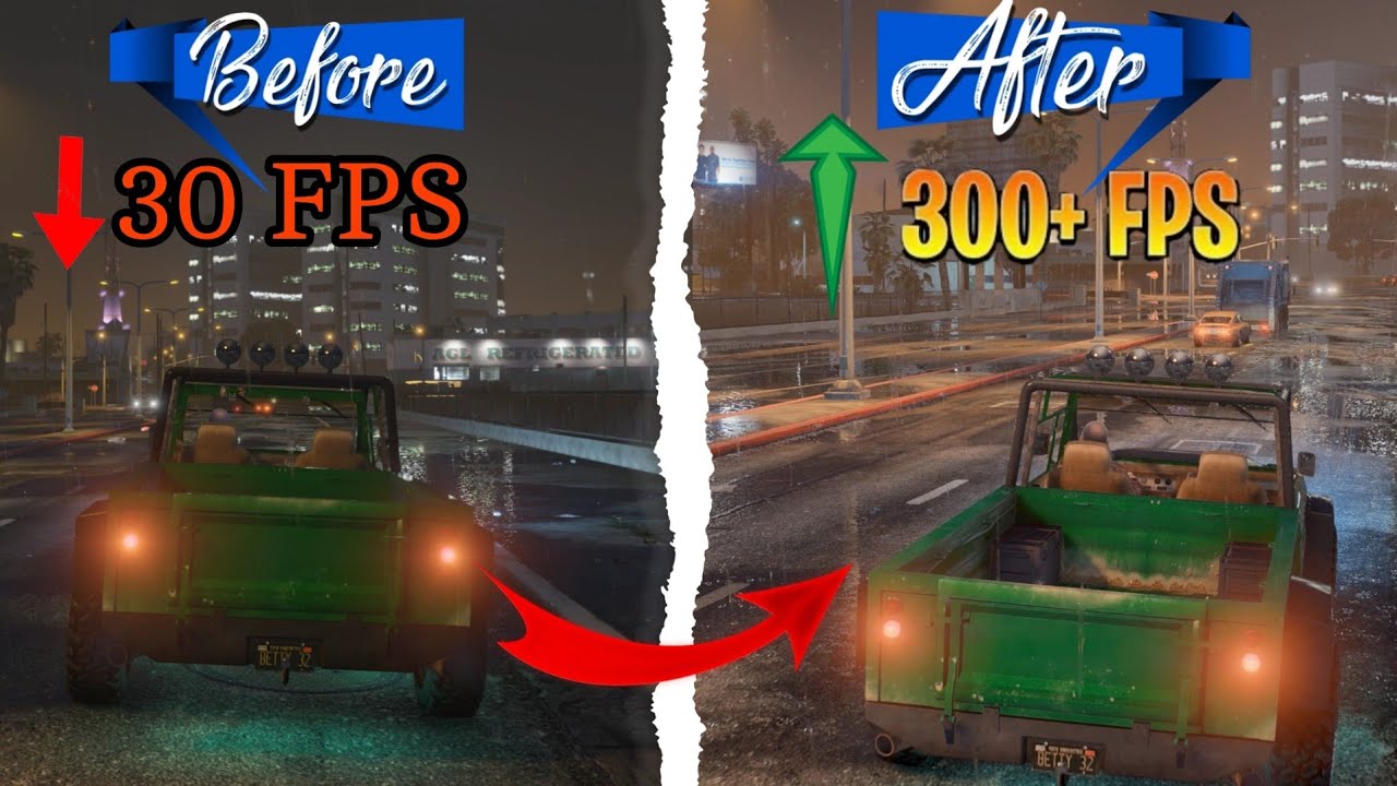 GTA 5 - Increase FPS by 278% | Performance Optimization Guide ...