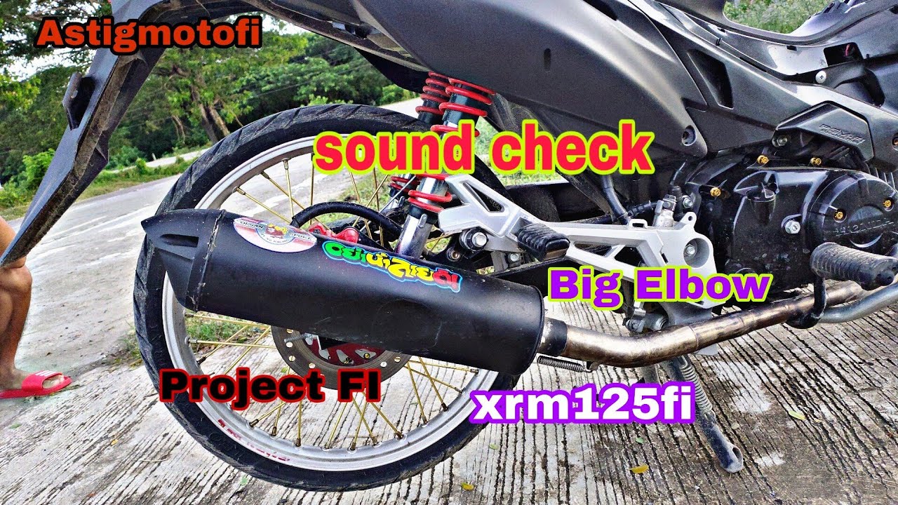 Sound check | Chicken Pipe With Big Elbow | XRM 125 FI - YouTube