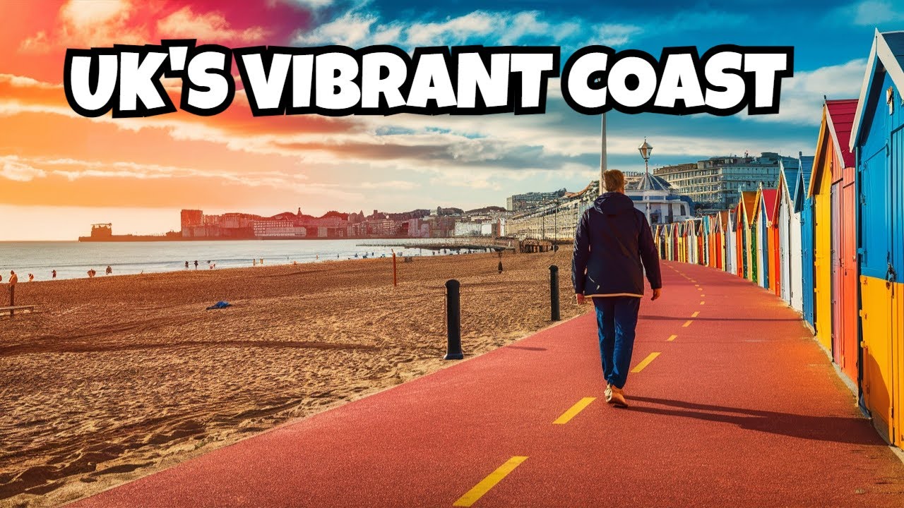 Brighton's Seafront: A 4K Walking Tour of the UK's Most Colorful Coast ...