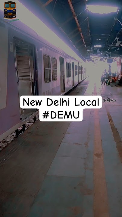 Difference between DEMU vs MEMU vs EMU | Delhi vs Mumbai Local * #train #railjourney # ...
