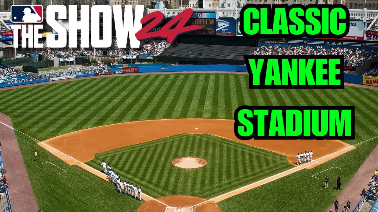 CLASSIC STADIUMS ON MLB THE SHOW 24: YANKEE STADIUM - YouTube