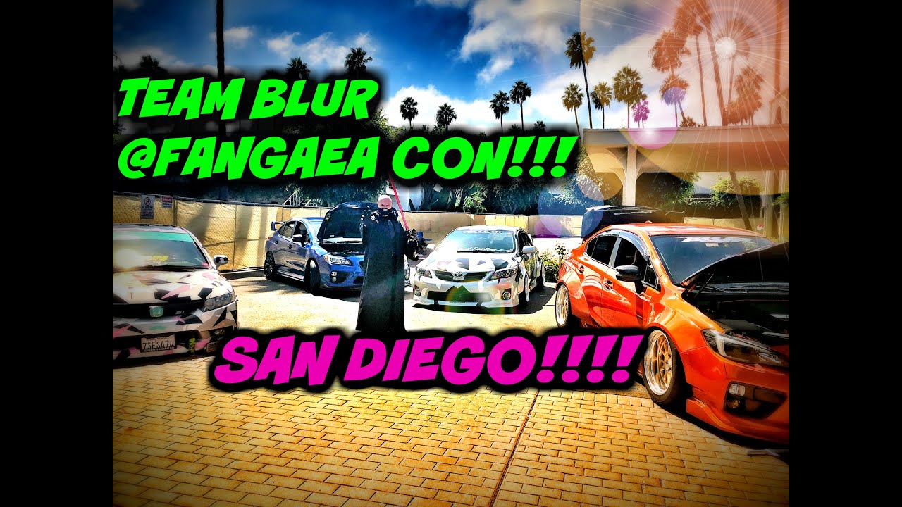 TEAM BLUR SHOW SOME LOVE AT FANGAEA CON EVENT IN SAN DIEGO!!! - YouTube