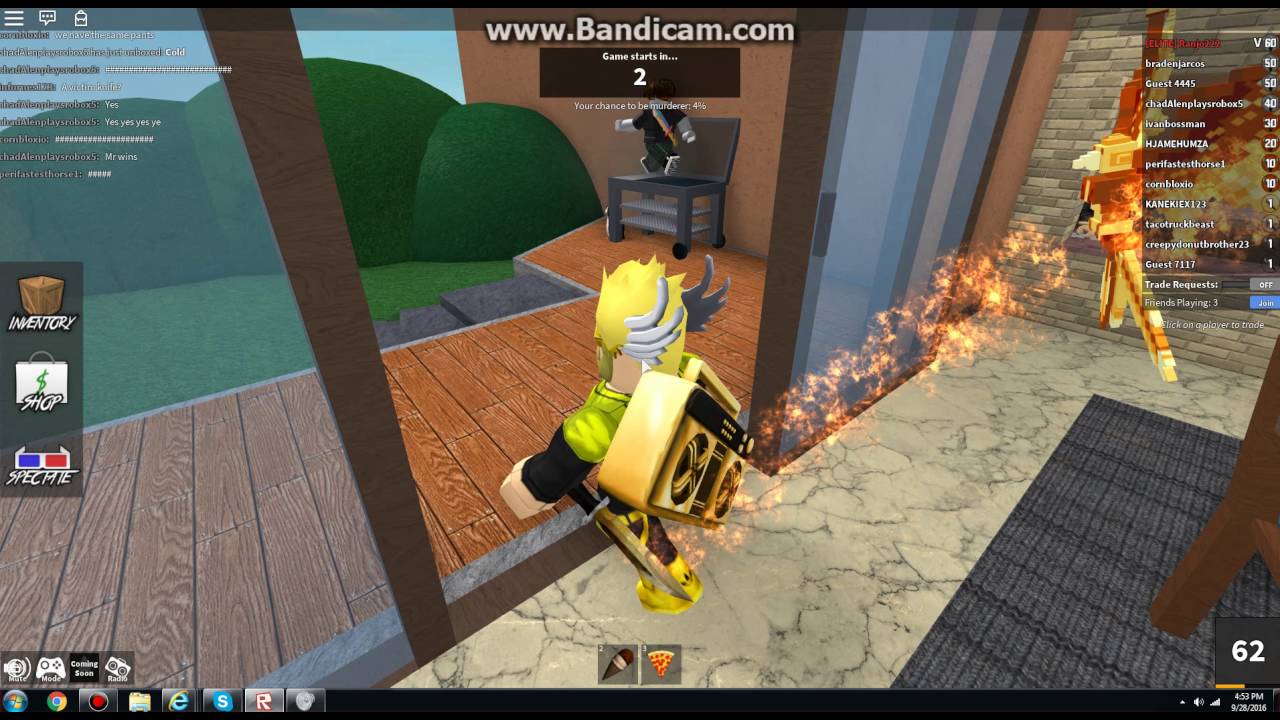 Roblox MM2: They Call Me The Golden Guy - YouTube