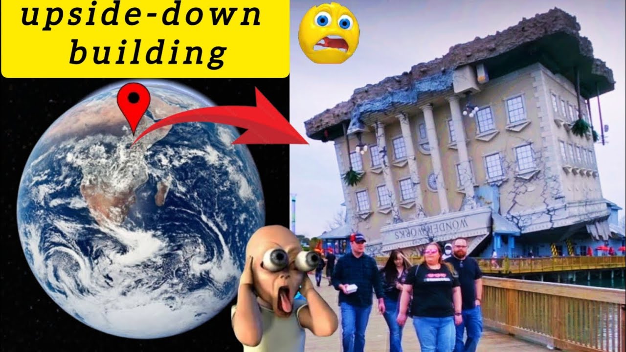 Upside-Down Wonder: Virtual Tour of an Inverted Building #viral #map ...