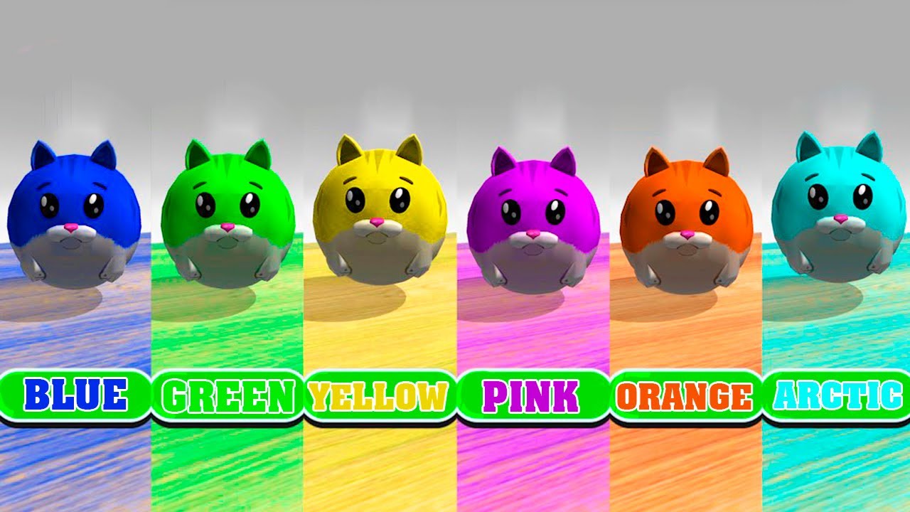 Going Balls - 🐱Fat CAT Ball of 6 Colors, Levels 2901-2907! Race-482 ...