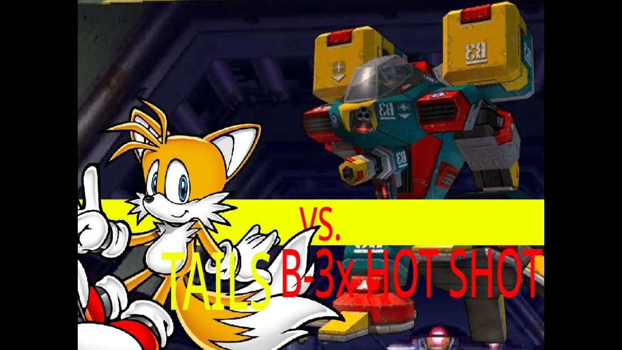 Hot Shot as Tails - Sonic Adventure 2 Character Challenges - YouTube