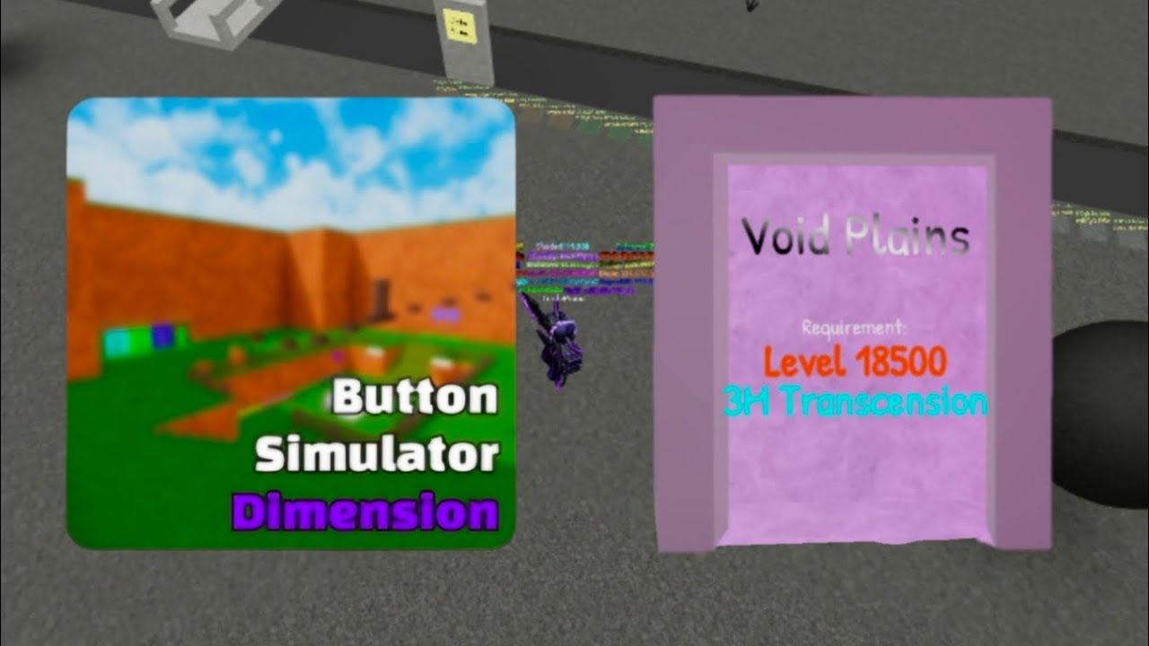 Reaching the 2nd to last area in Button Simulator Dimension! - YouTube