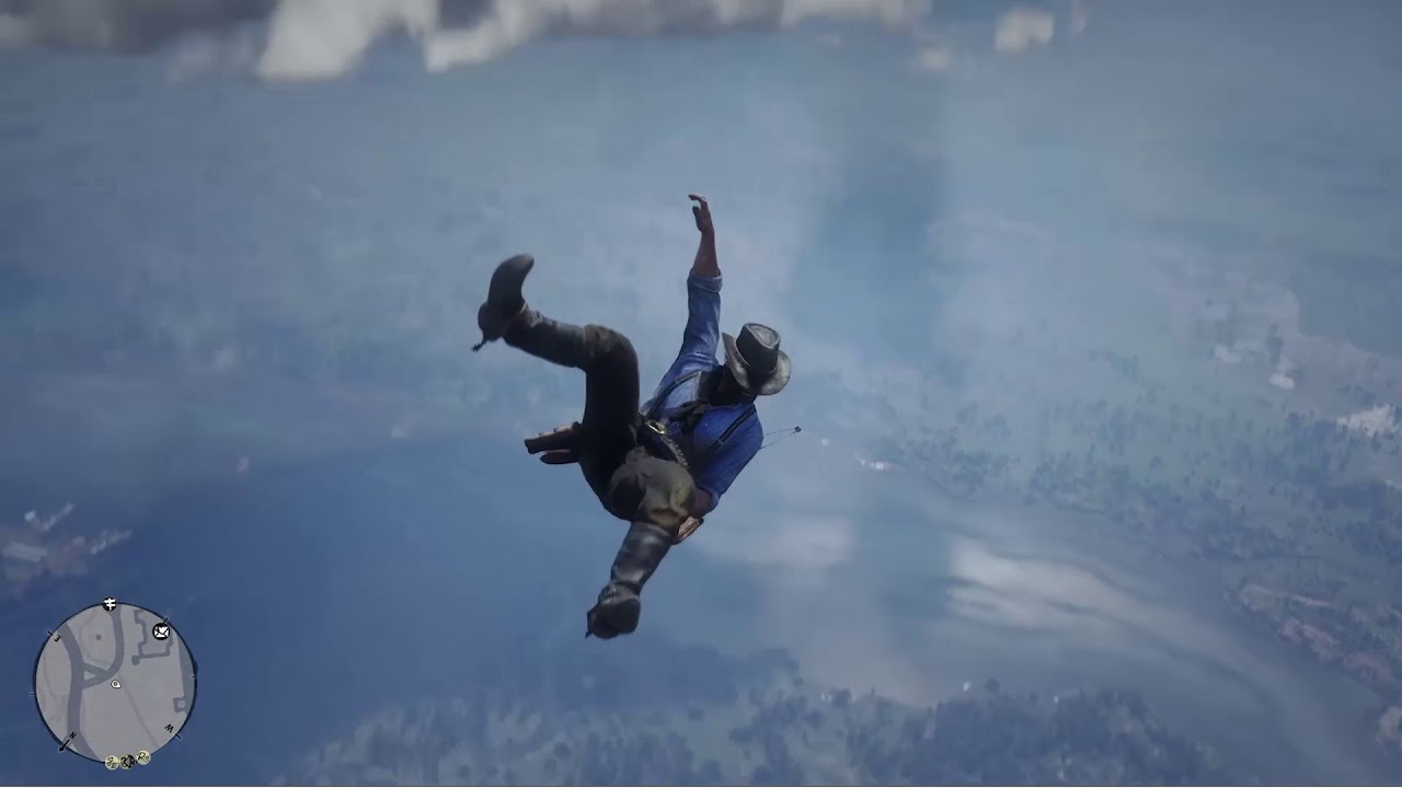 Red Dead Redemption 2 SCREAMING for 5 HOURS | Arthur Falls from the SKY ...