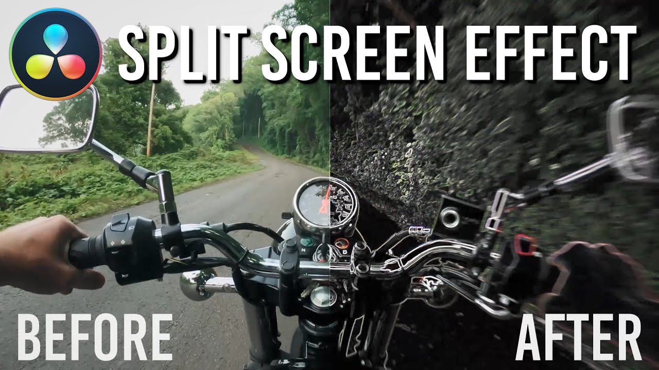 How to Make a Split Screen Comparison Effect in DaVinci Resolve 17 ...