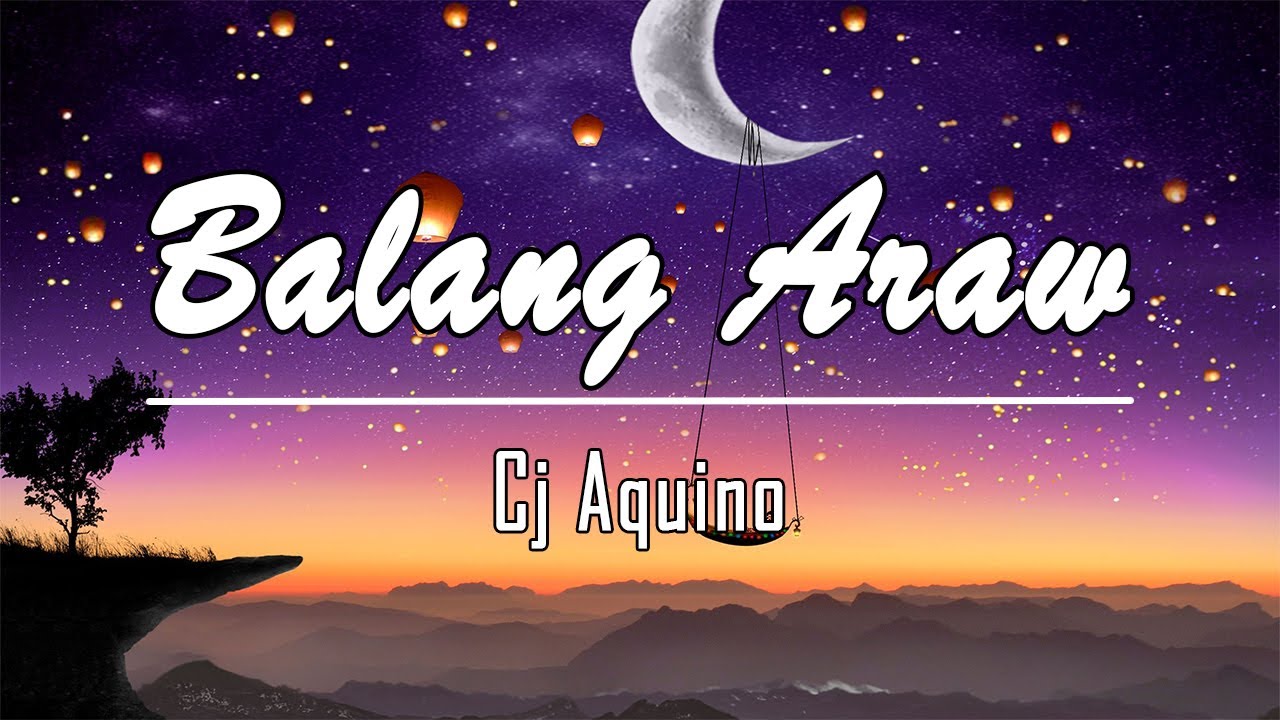 BALANG ARAW - CJ AQUINO Prod. by Anabolic Beatz (OFFICIAL LYRICS VIDEO ...