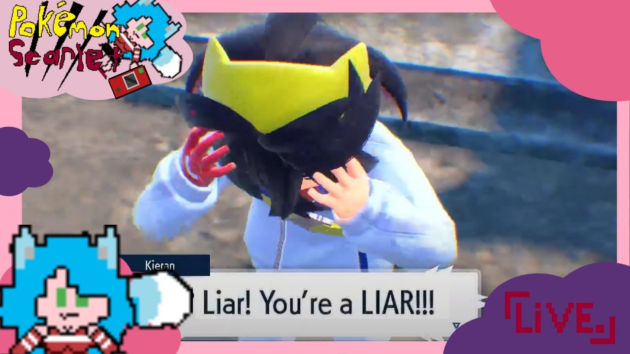 [Pokémon Scarlet] Kieran Crash Out (Live) - YouTube