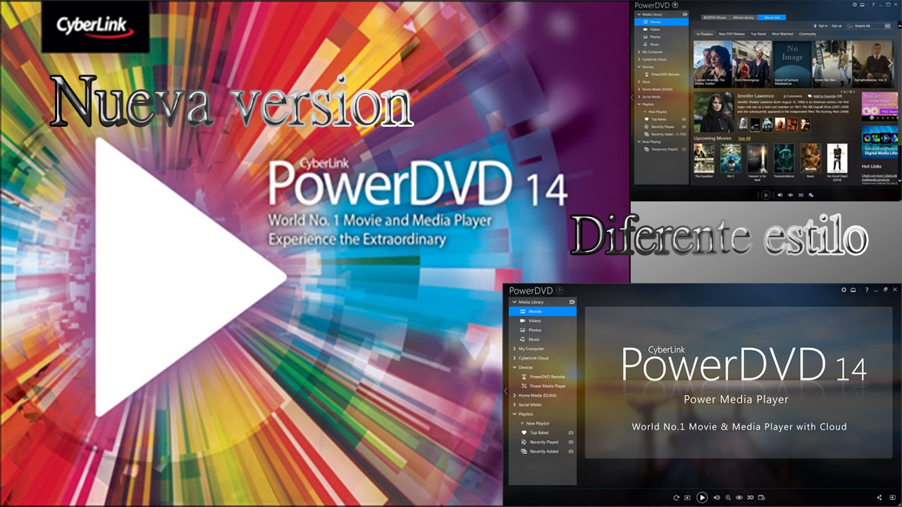 Descargar CiberLink PowerDVD 14 - YouTube